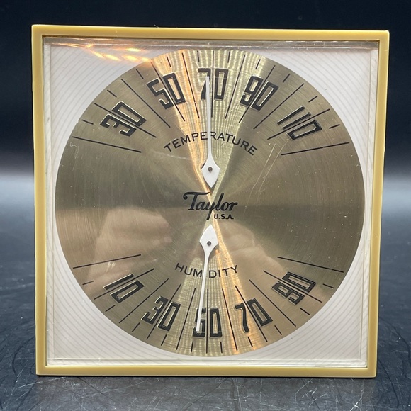 Taylor USA | Other | Vintage Mcm Taylor Thermometer Humidistat ...